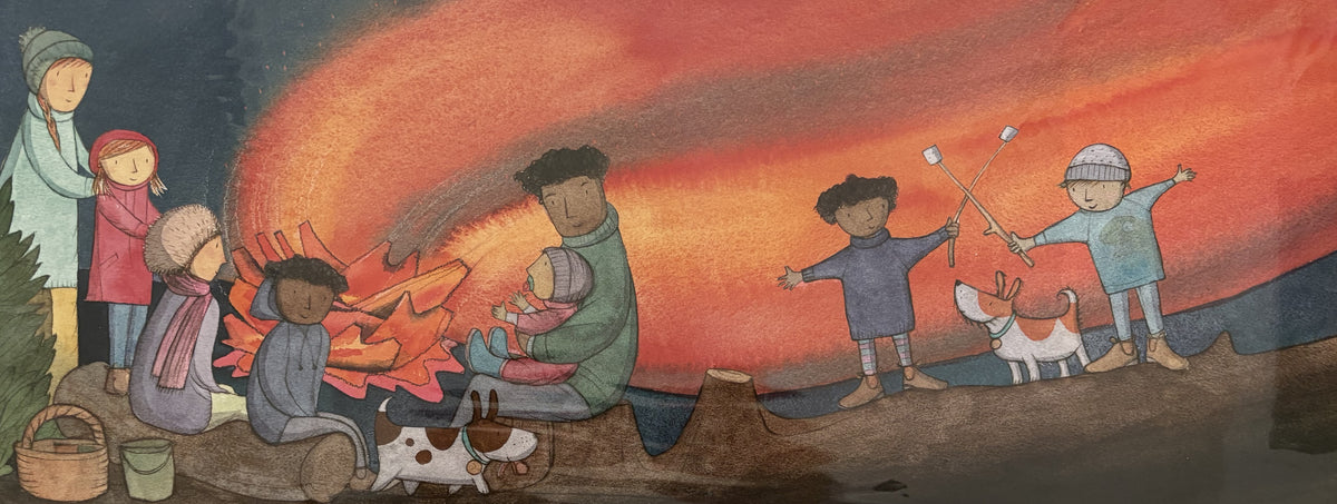 Bonfire PRINT – alisonlester.com