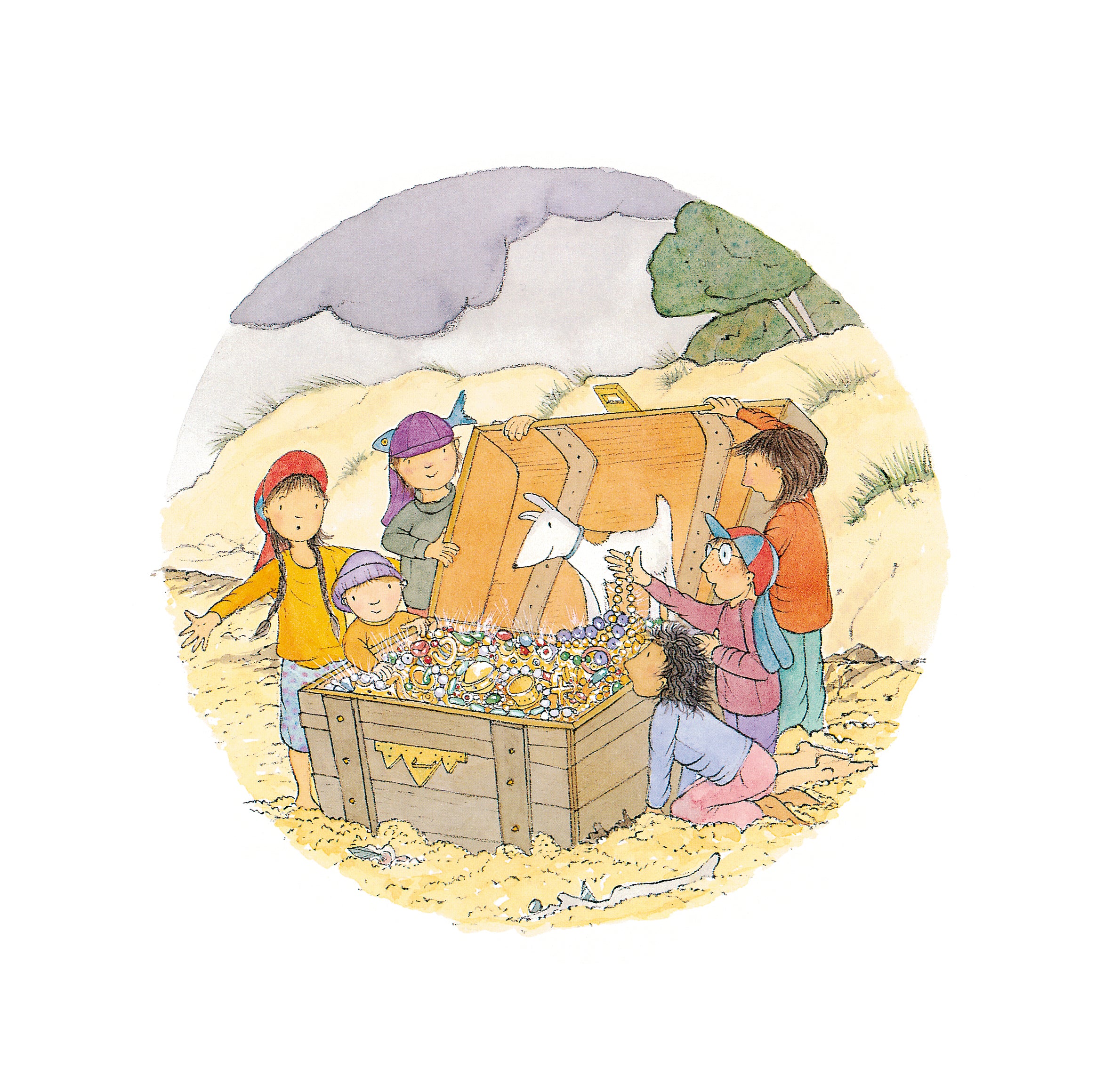 A leather bound chest - Small PRINT – alisonlester.com