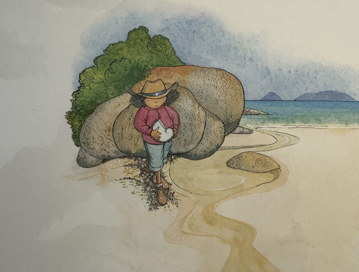 Squeaky Beach PRINT – alisonlester.com