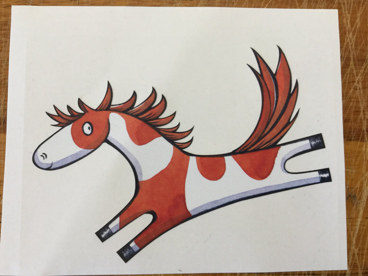 Noni the Pony STICKER – alisonlester.com