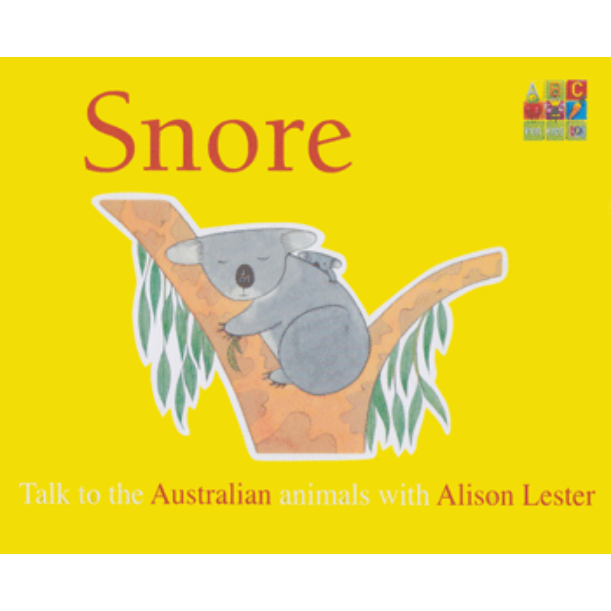Snore BOARD BOOK – alisonlester.com